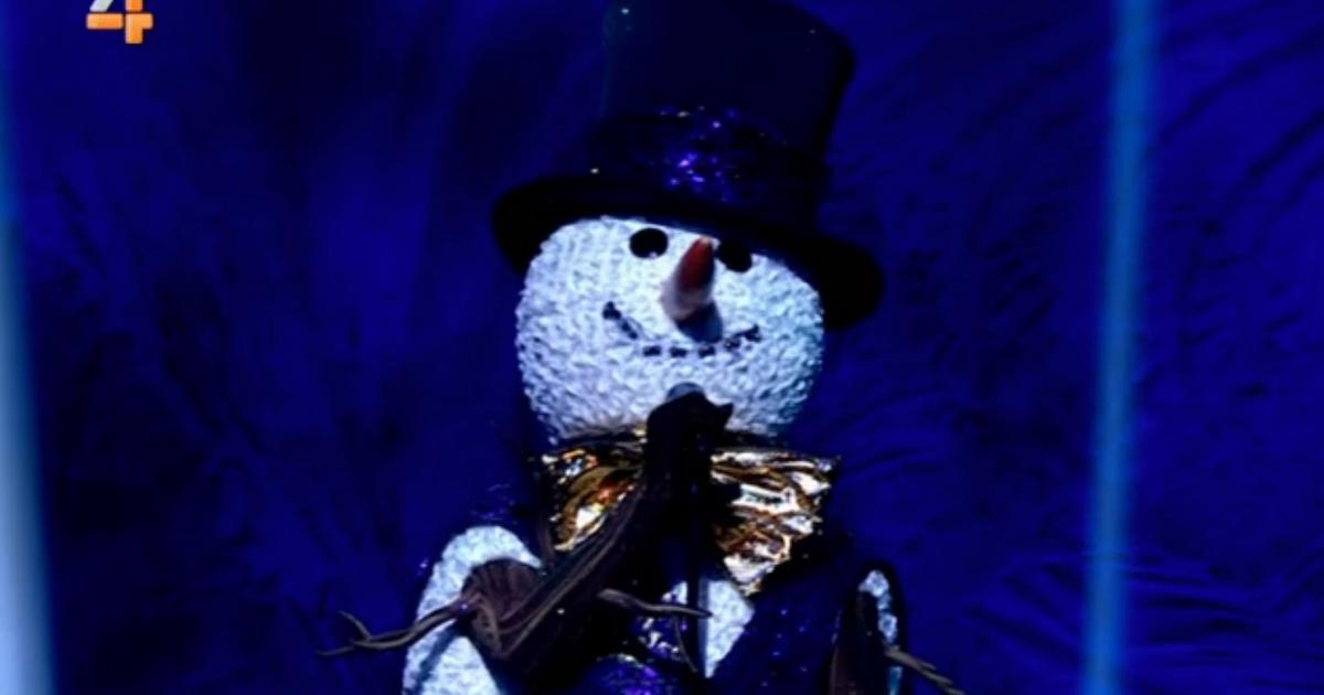 Déze zanger was De Sneeuwpop in The Masked Singer | Veronica Superguide