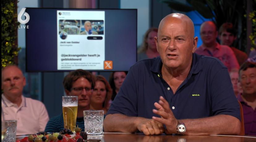 Jack Van Gelder Voor Het Blok Gezet Dat Soort Mensen Blokkeer Ik