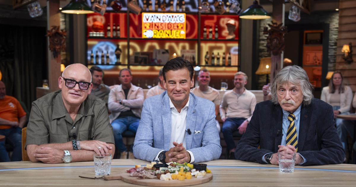 Wilfred Genee, René van der Gijp en Johan Derksen gaan nog twee jaar ...